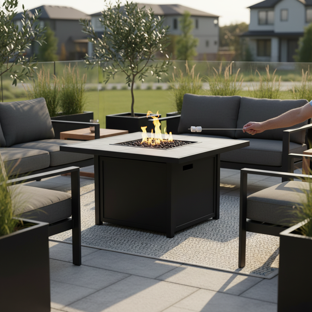 How to Clean Wine & Grease Stains from Fire Tables