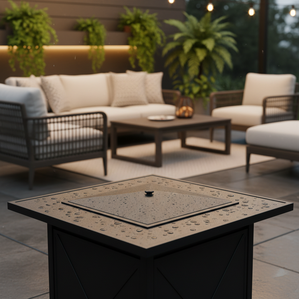 How to Dry & Test a Propane Fire Pit After Rain